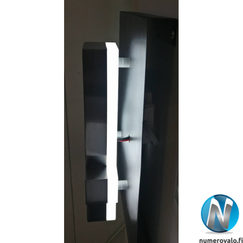 Taustapelti kahdelle numerolle/kirjaimelle Väri Musta (RR33 ...